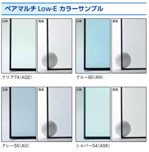 ペアマルチLow-E | ガラスワンダーランド - 日本板硝子